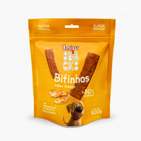 QUATREE SNACKS BIFINHOS SABOR FRANGO 500G